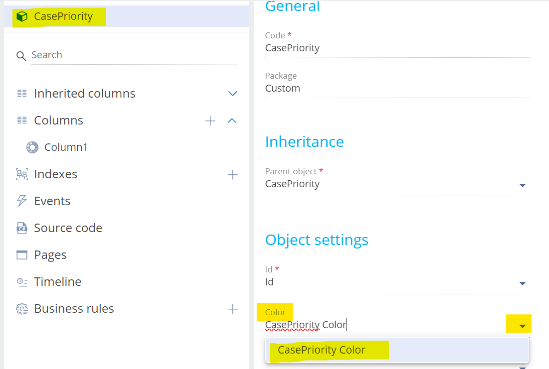How to apply conditional CSS on the values of the dropdown | Community Creatio